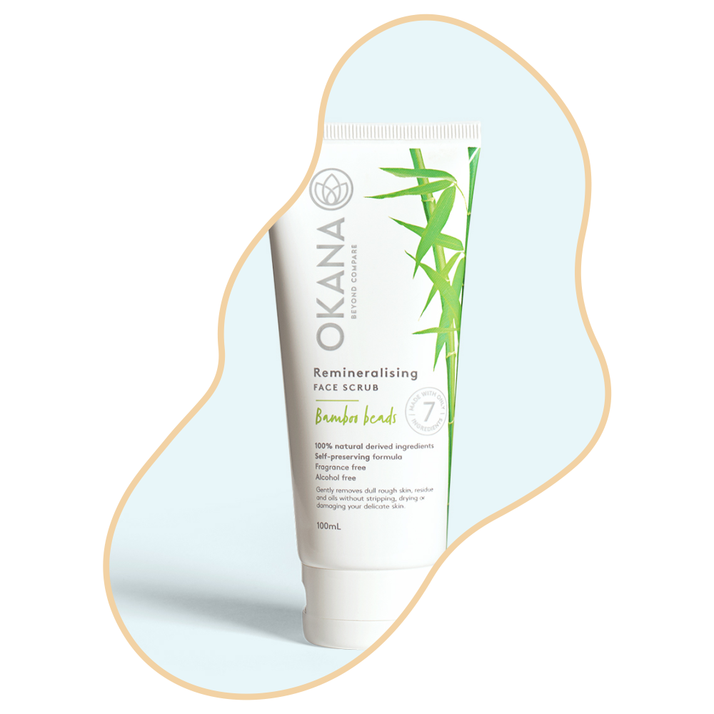 Natural Face Scrub | Bamboo Bead Exfoliant